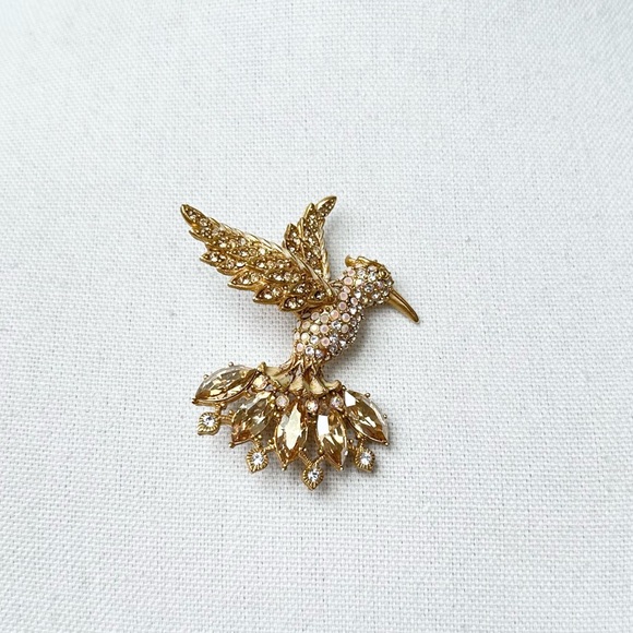 Jay Strongwater | Jewelry | Jay Strongwater Crystal Brooch Pin | Poshmark